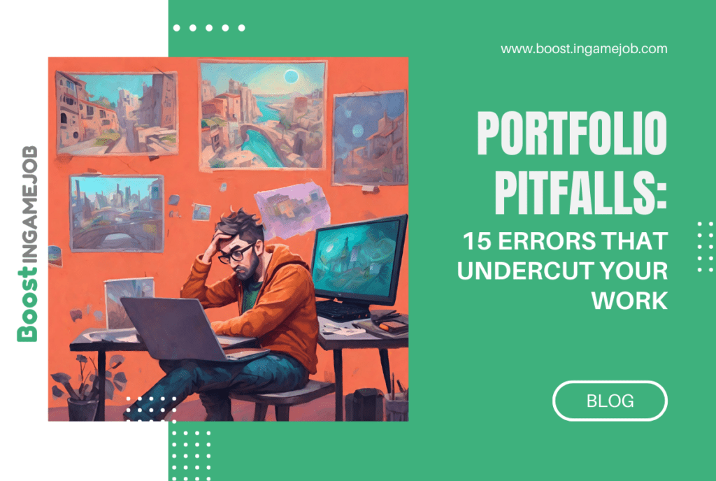 Portfolio Pitfalls: 15 Errors That Undercut Your Work - Boost InGame Job