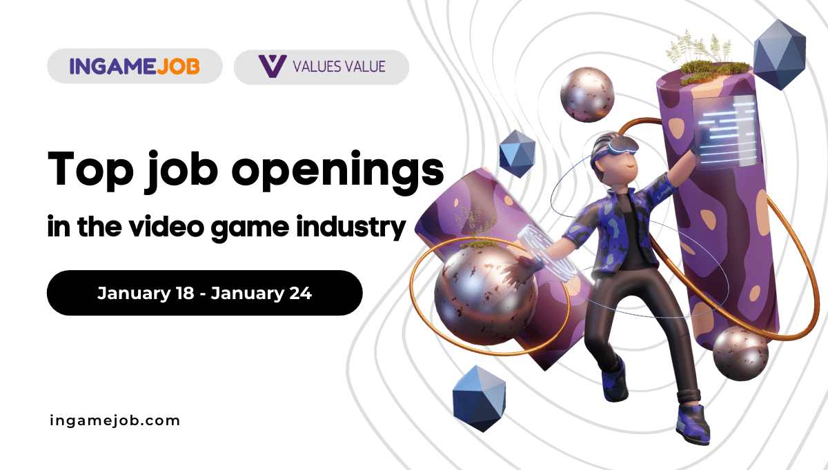 Top Job openings 18 January — 24 January 2024 - Boost InGame Job